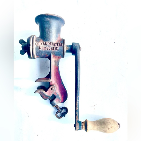 Other | Vintage Antique Alexanderwerk Reached Meat Grinder Hand Crank ...